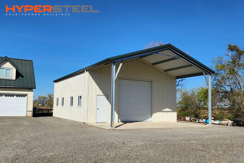 Custom California Cold-Formed Steel Building Design with Fabri-Steel West